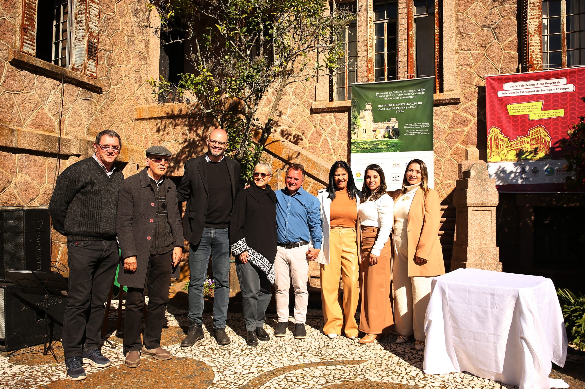 Evento em Pedras Altas lança as obras de restauro do Castelo de Assis ...