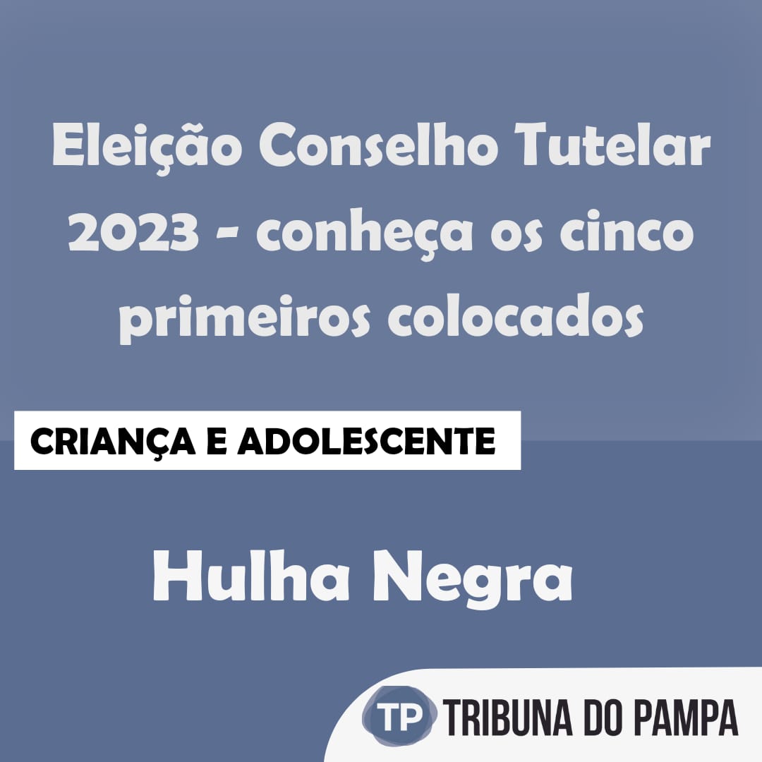 Conhecidas as novas conselheiras tutelares de Hulha Negra - Jornal ...